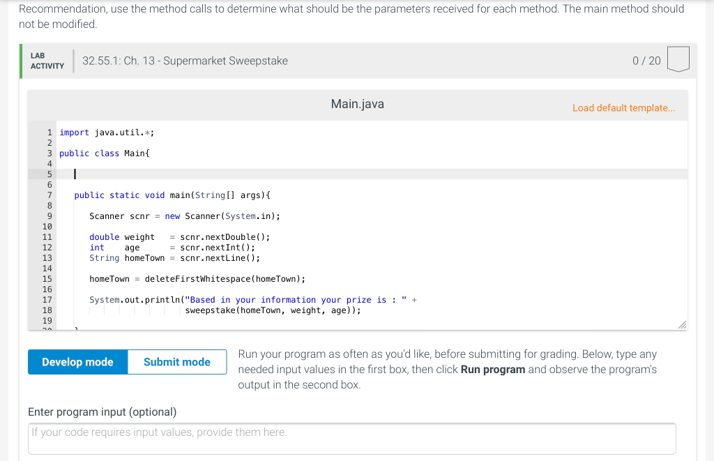 32.55 Ch. 13 - Supermarket Sweepstake A supermarket | Chegg.com