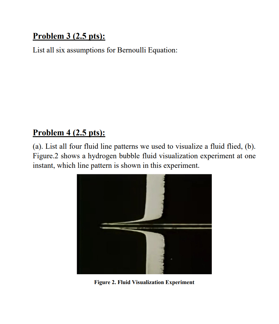 Solved List all six assumptions of the bernoulli equation | Chegg.com Solved List all six assumptions of the bernoulli equation | Chegg.com