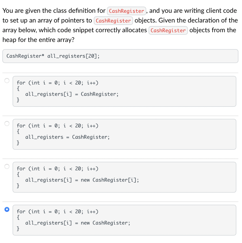 Solved You are given the class definition for CashRegister , | Chegg.com
