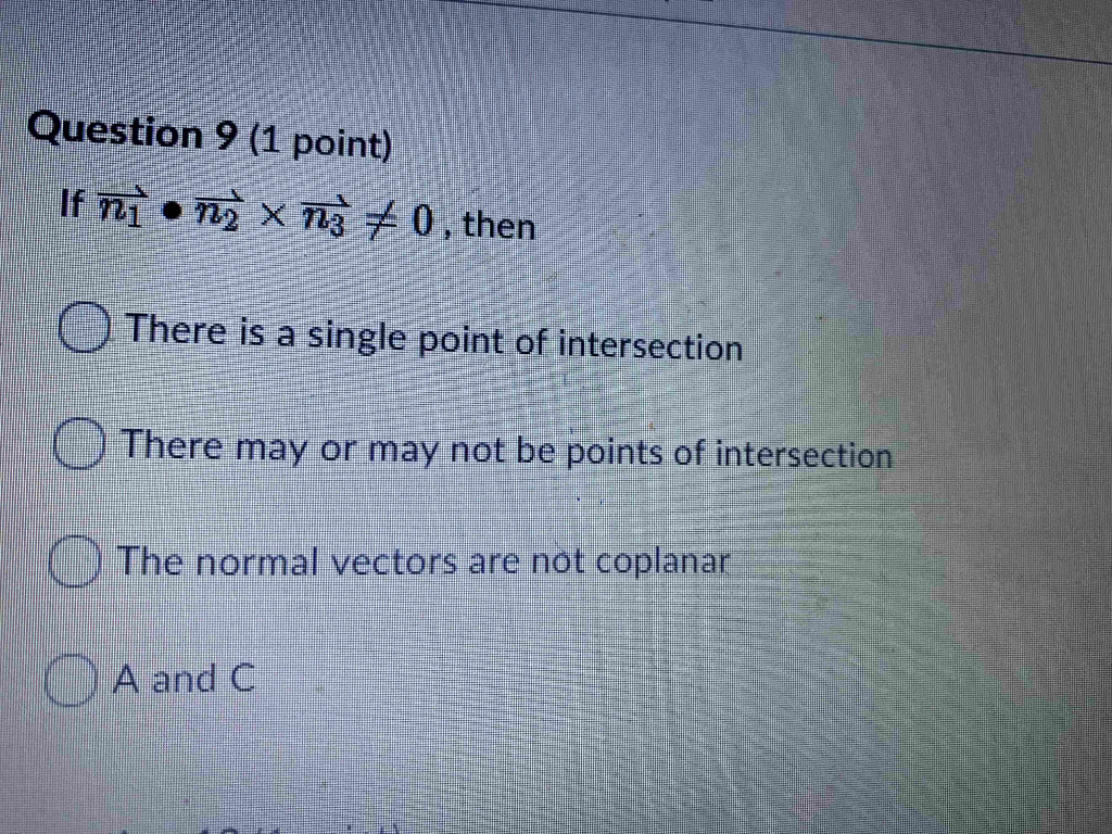 Solved Question 9 (1 point) If ni . n) x n + 0, then There | Chegg.com