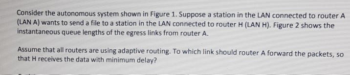 Solved Consider the autonomous system shown in Figure 1. | Chegg.com
