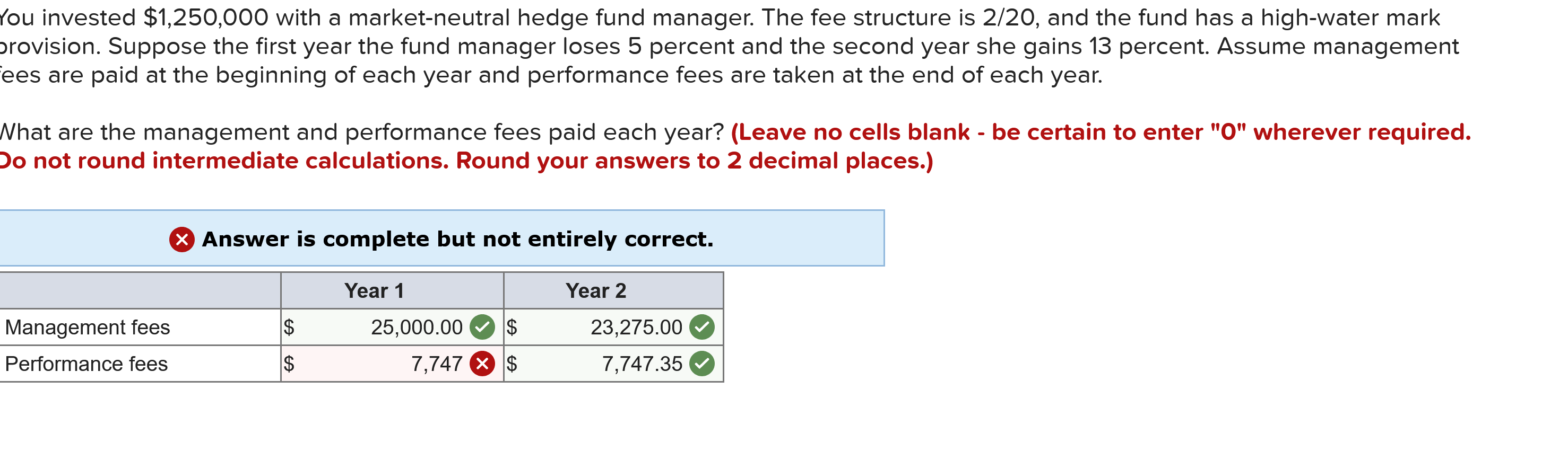 Solved ou invested $1,250,000 with a market-neutral hedge | Chegg.com