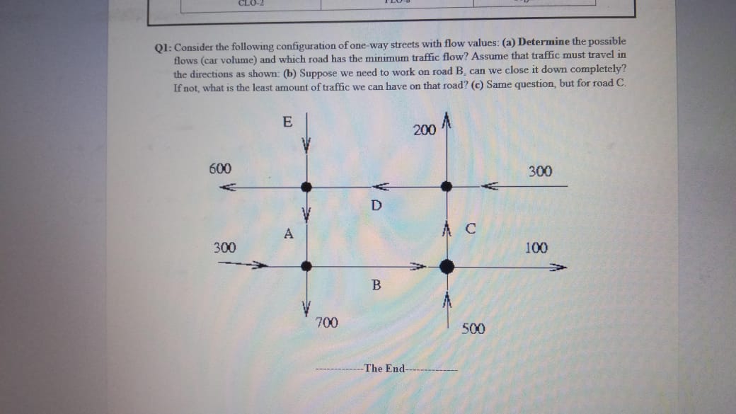 Solved Q1: Consider the following configuration of one-way | Chegg.com