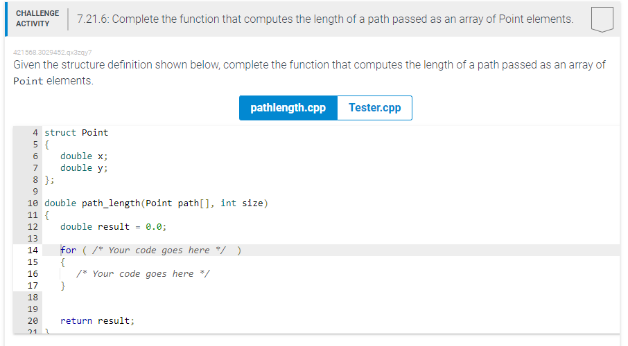 Solved AcTivity has length 1. 421568.3029452.q×3zqy7 | Chegg.com