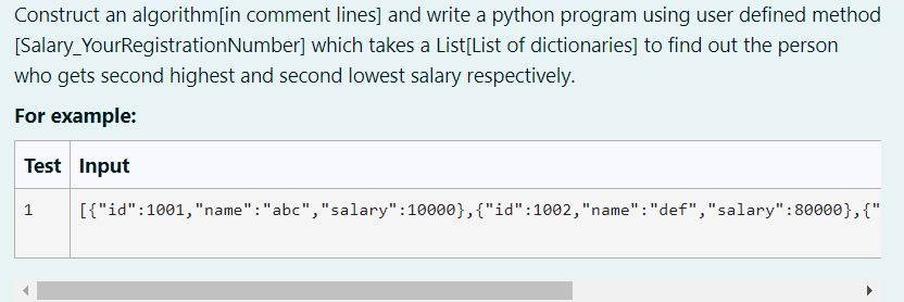 Solved Construct An Algorithm In Comment Lines And Write A 7553