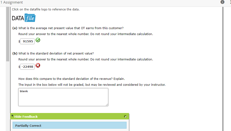 Solved Please Answer! I included the data file aswell and | Chegg.com