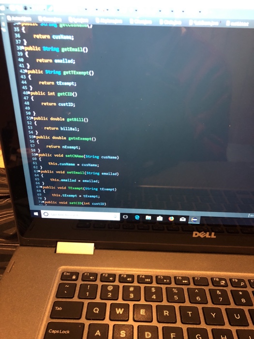 Solved Tried running the code but I have a compile error | Chegg.com
