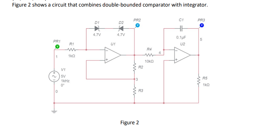 Solved Figure 2 shows a circuit that combines double-bounded | Chegg.com