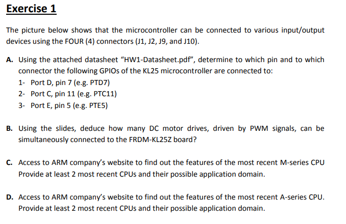 Solved The picture below shows that the microcontroller can | Chegg.com