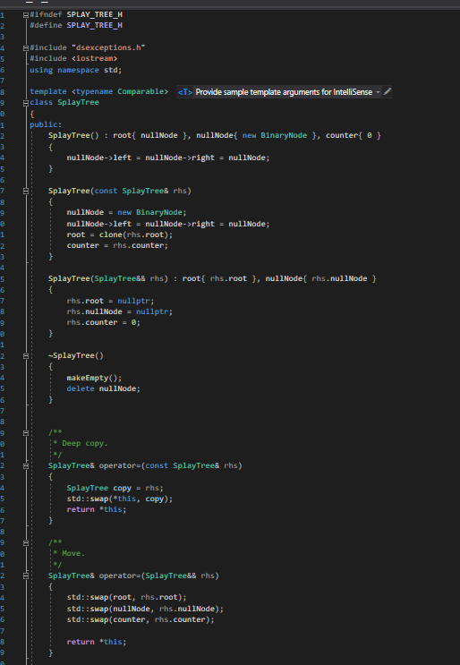 Solved Assignment: // Run the supplied code in your visual | Chegg.com