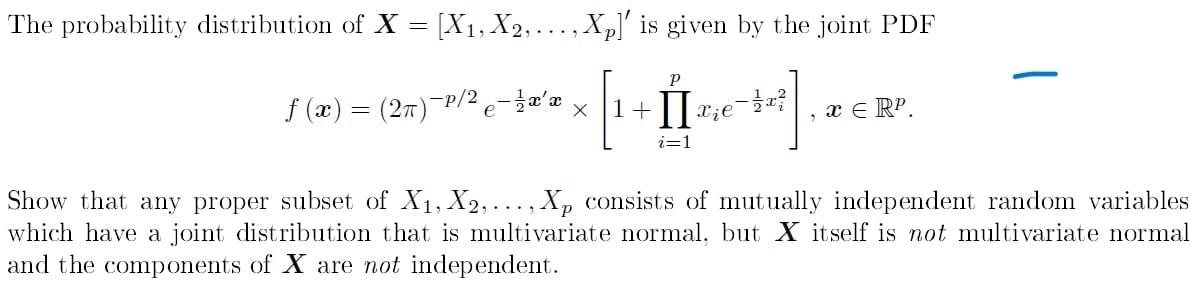 Solved The probability distribution of X = [X1, X2, ..., | Chegg.com