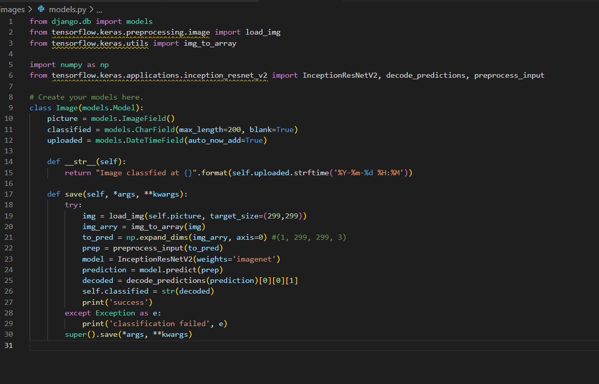 Solved I'm building an image classification model using | Chegg.com