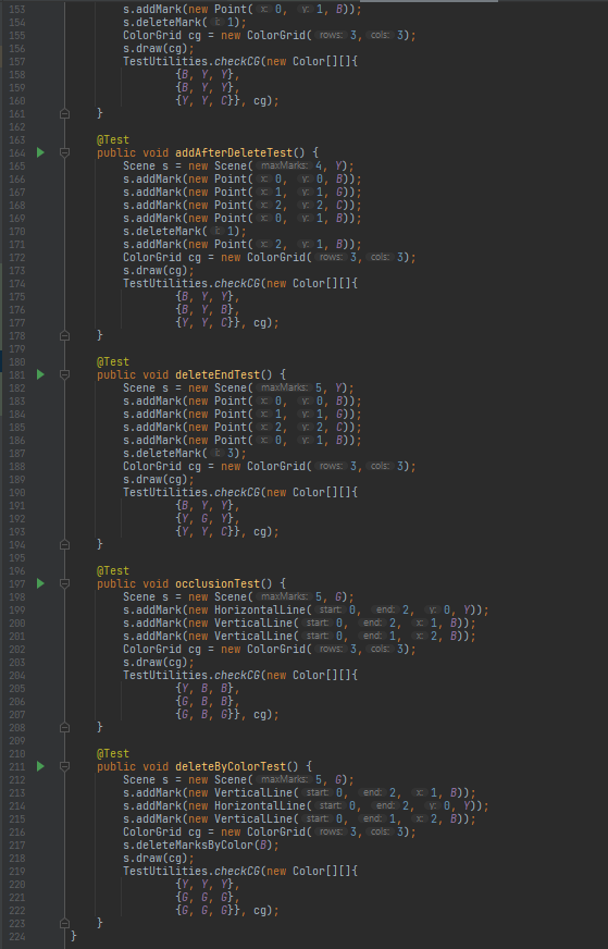 10. The Scene class You've implemented and tested a | Chegg.com