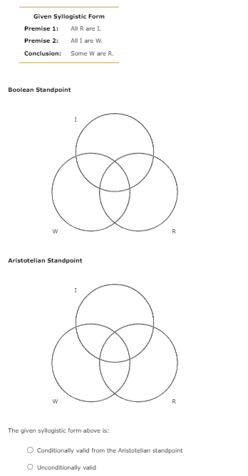4 Testing For Conditional And Unconditional Validity
