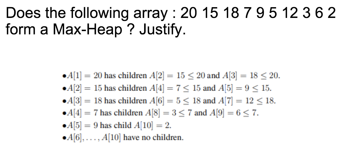 Solved Does the following array : 30 25 28 17 19 15 22 13 16 | Chegg.com
