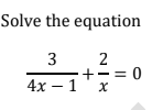Solved Write an equation in x to represent EACH statement | Chegg.com