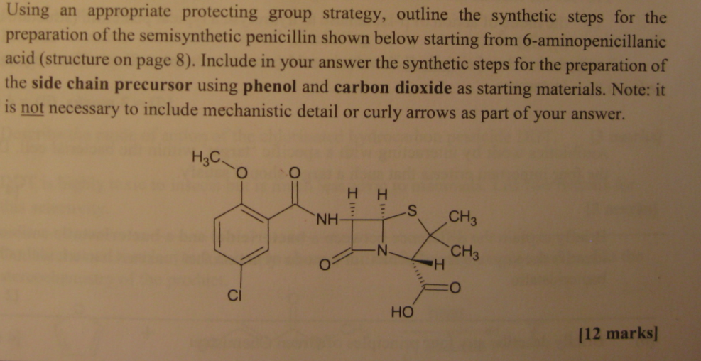 Solved Using an appropriate protecting group strategy, | Chegg.com