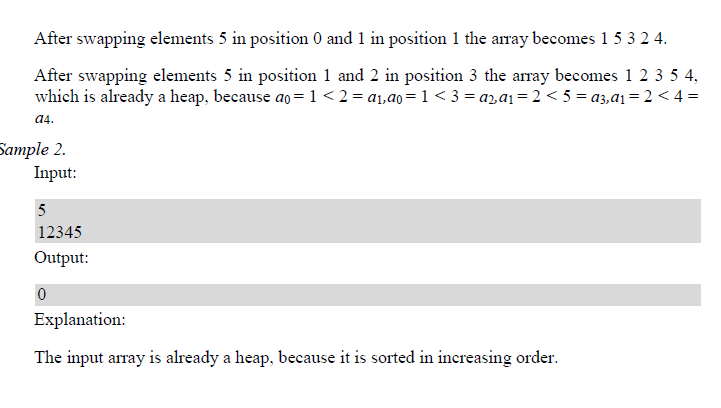Solved 2. Convert a given array of integers into a heap. You | Chegg.com