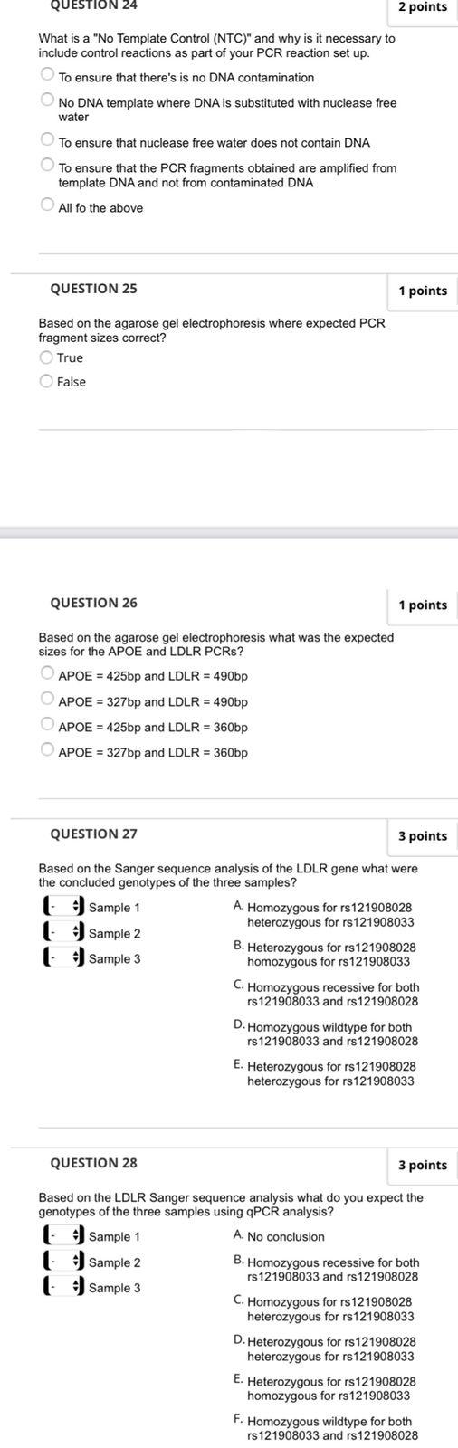 Solved ION 24 2 Points What Is A No Template Control Chegg