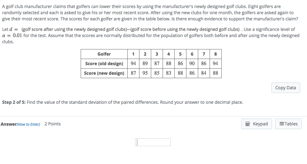 Solved A golf club manufacturer claims that golfers can | Chegg.com