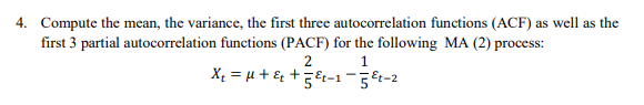Solved Compute the mean, the variance, the first three | Chegg.com