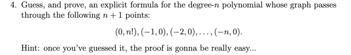 Solved 4. Guess, and prove, an explicit formula for the | Chegg.com