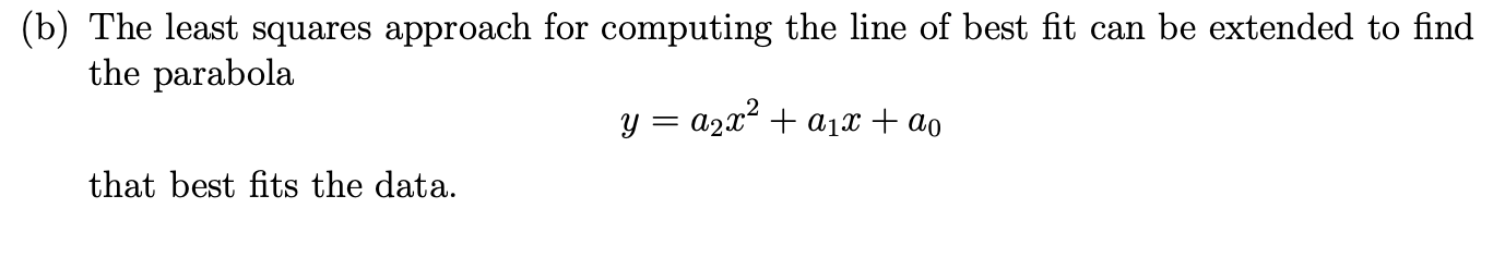 Solved Consider the data seta) In MATLAB write a.m script, | Chegg.com