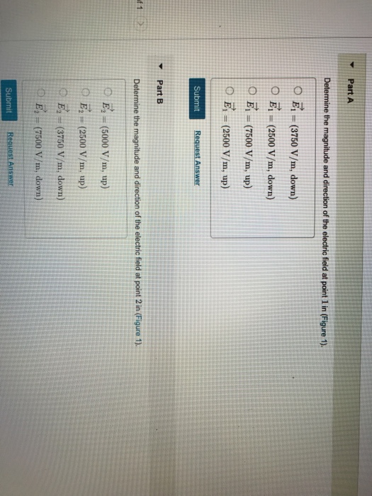 Solved Determine The Magnitude And Direction Of The Electric