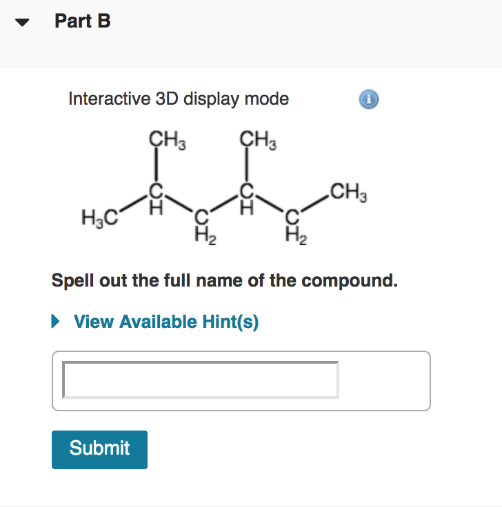 Solved Interactive 3D display mode Spell out the full name | Chegg.com