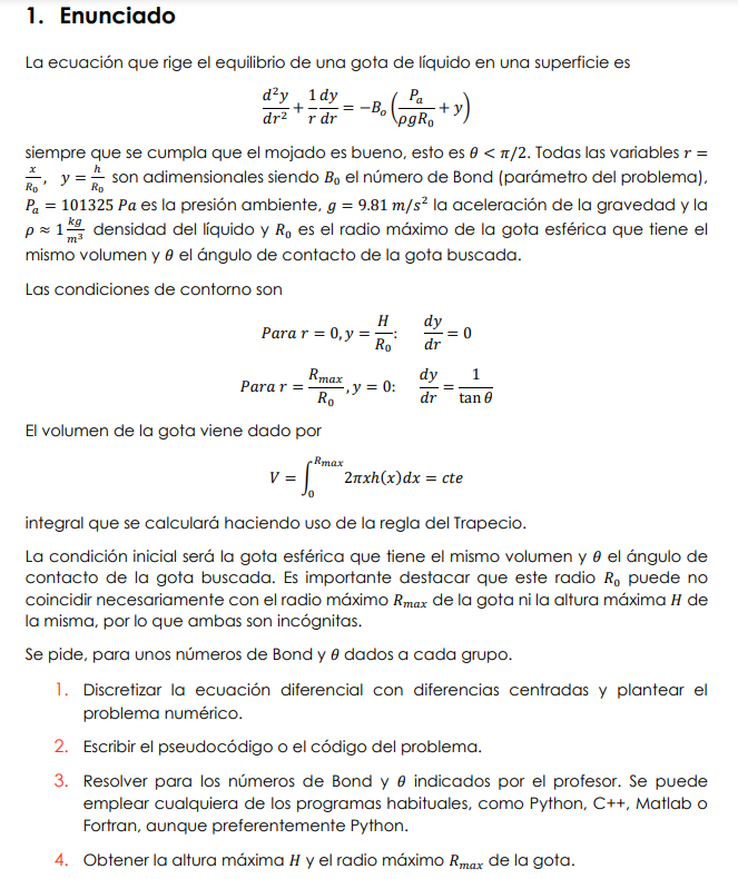 Solved EnunciadoLa ecuación que rige el equilibrio de una | Chegg.com