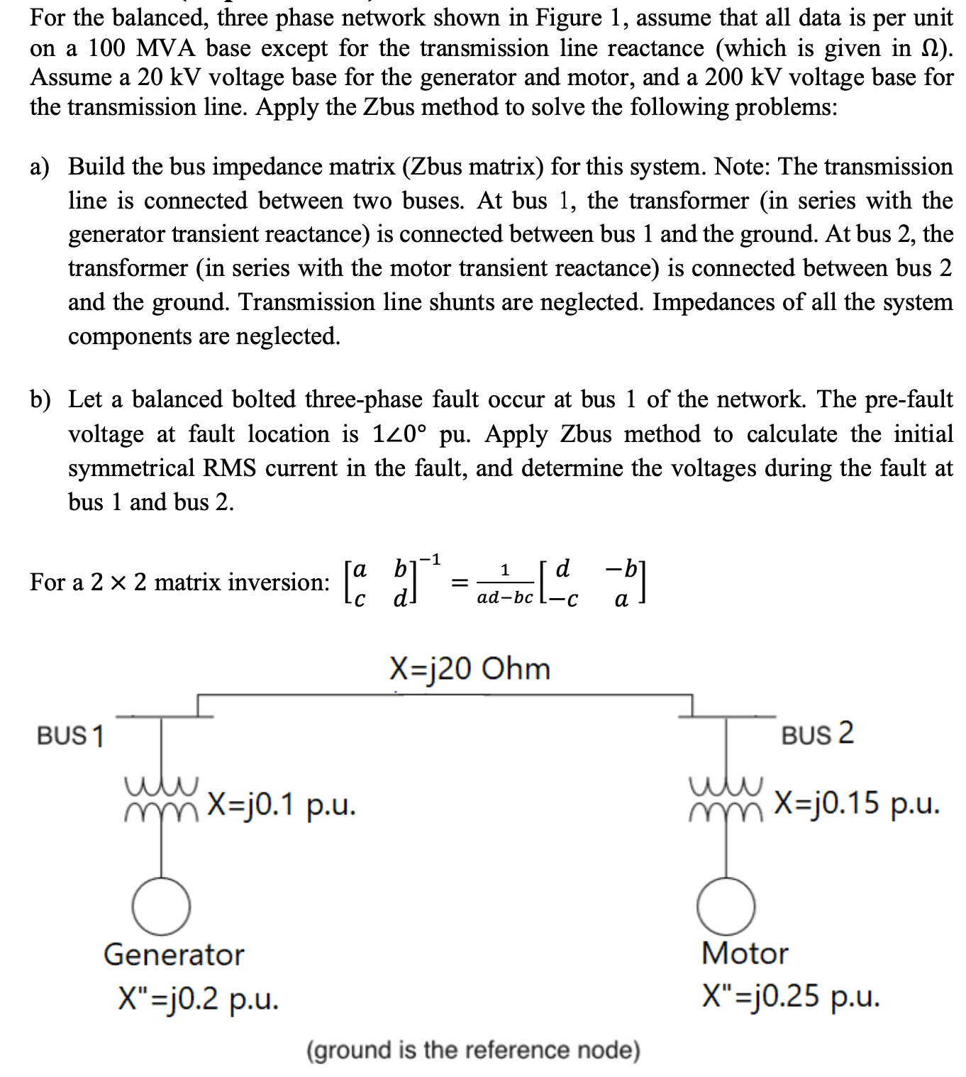 Solved For the balanced, three phase network shown in Figure | Chegg.com
