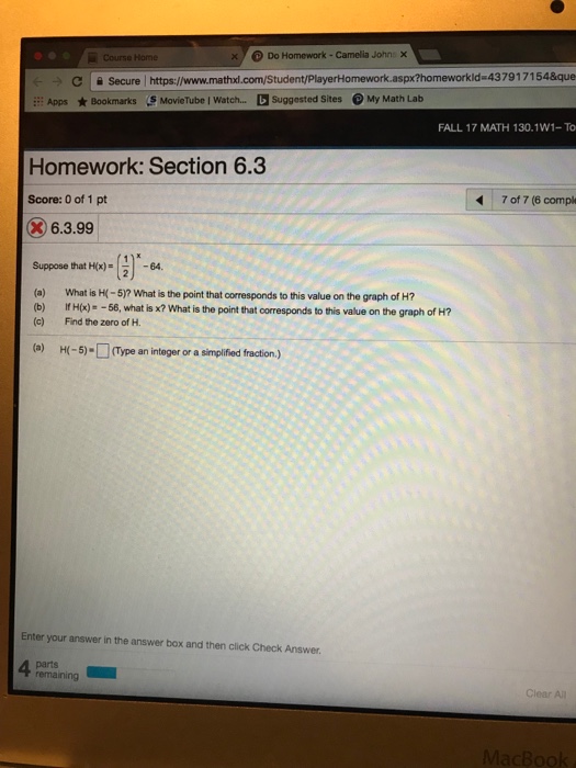 Solved Course Do Homework-Camelia Johns x C | 을 Secure | | Chegg.com