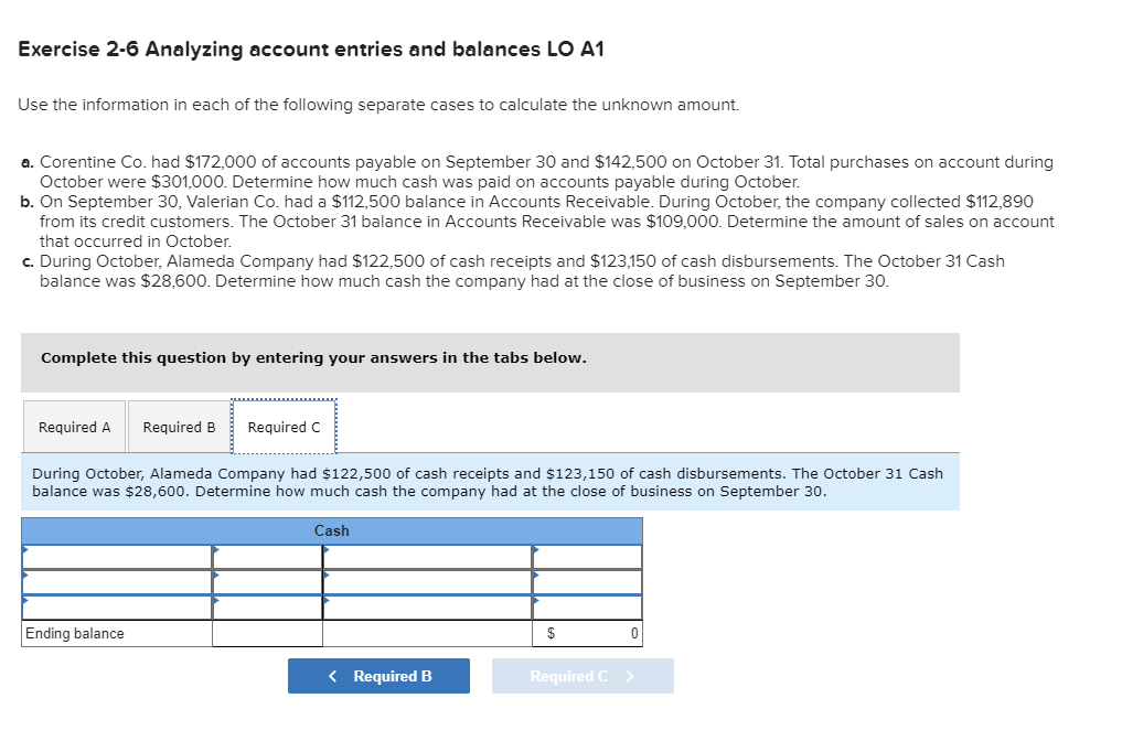 Solved Exercise 2-6 Analyzing account entries and balances | Chegg.com Solved Exercise 2-6 Analyzing account entries and balances | Chegg.com