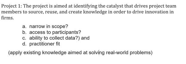 Solved Project 1: The project is aimed at identifying the | Chegg.com