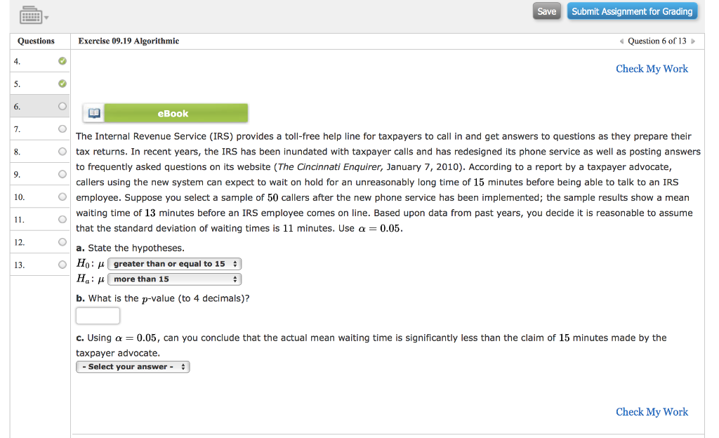 Solved Save Submit Assignment for Grading Questions Exercise | Chegg.com