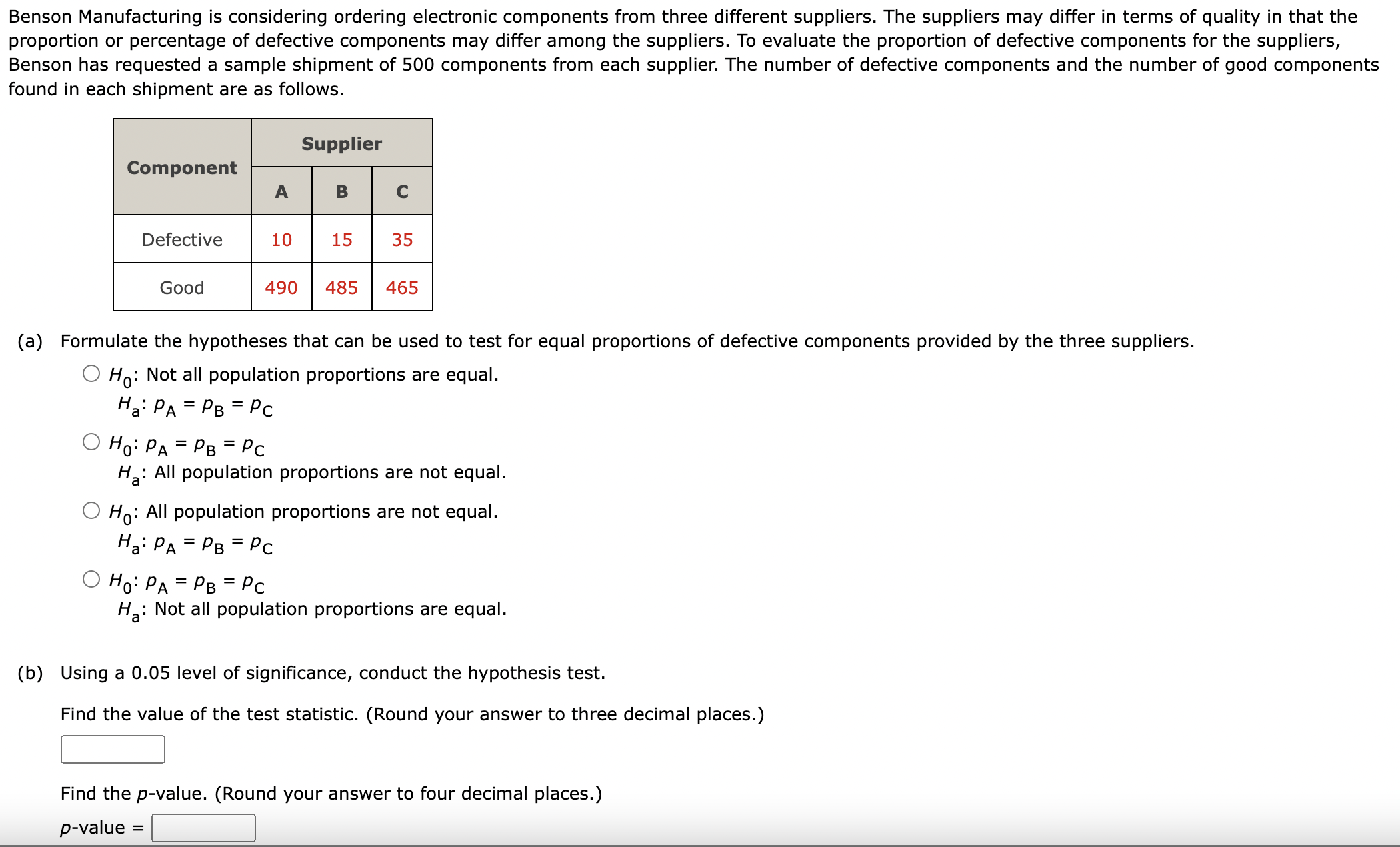 Solved State your conclusion. Reject H0. We cannot conclude | Chegg.com
