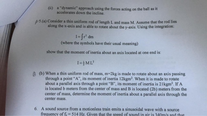 Solved Just need 5b | Chegg.com
