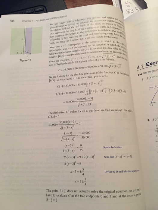 Solved Chapter 4 Applications of Differentiation We will | Chegg.com