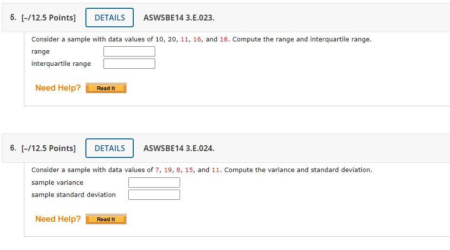 Solved Consider a sample with data values of \( 10,20,11,16 | Chegg.com Solved Consider a sample with data values of \( 10,20,11,16 | Chegg.com