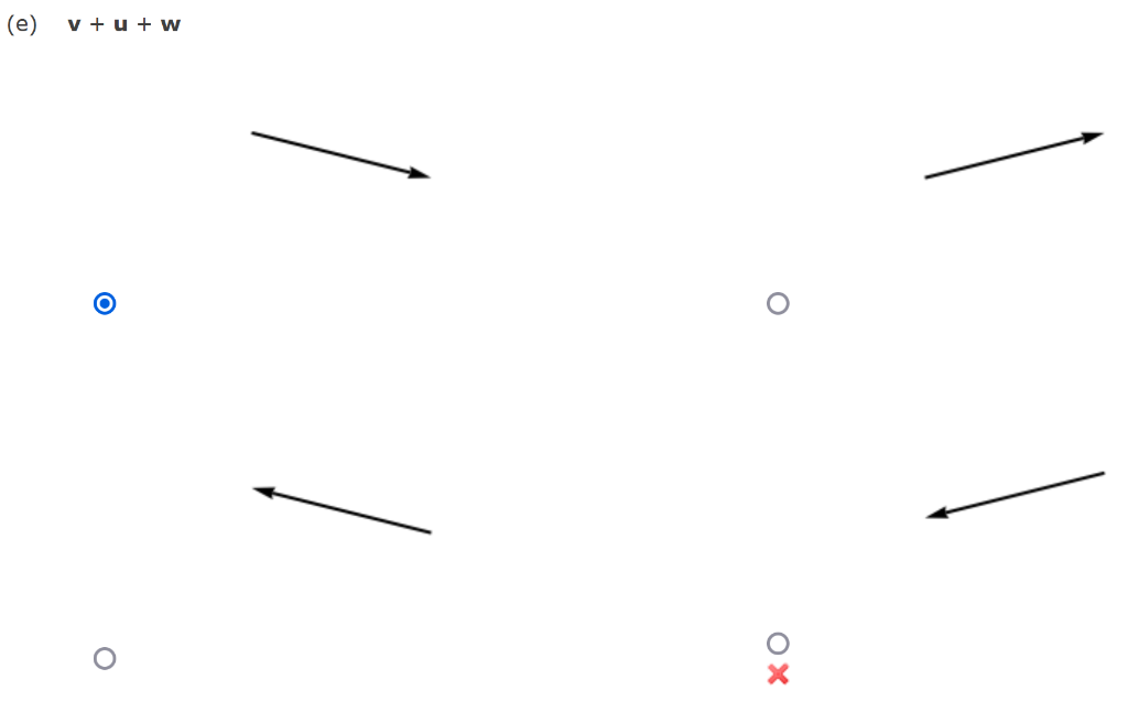 Solved Copy the vectors in the figure and use them to draw | Chegg.com