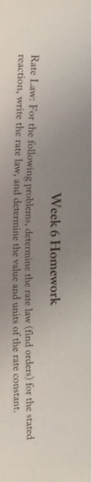 Solved 2. For the reaction A + 2B+2C D +2E Experiment A | Chegg.com