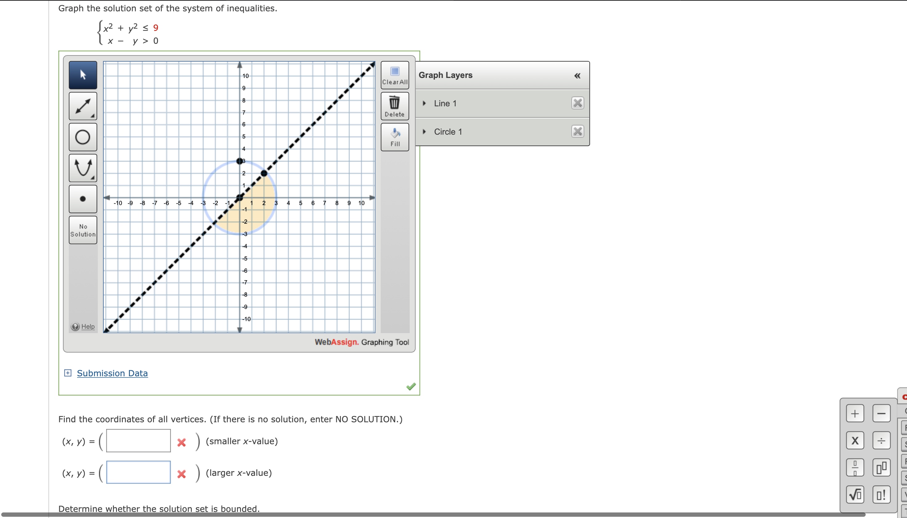 Solved Graph the solution set of the system of inequalities. | Chegg.com