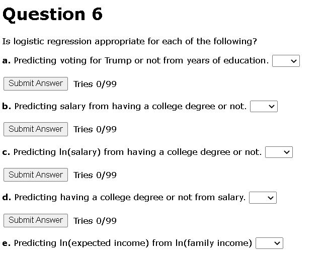 Solved Options are yes or no. Due 4PM CST, will upvote if | Chegg.com
