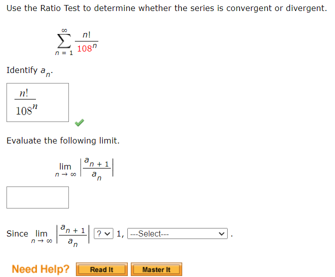Solved Use the Ratio Test to determine whether the series is | Chegg.com