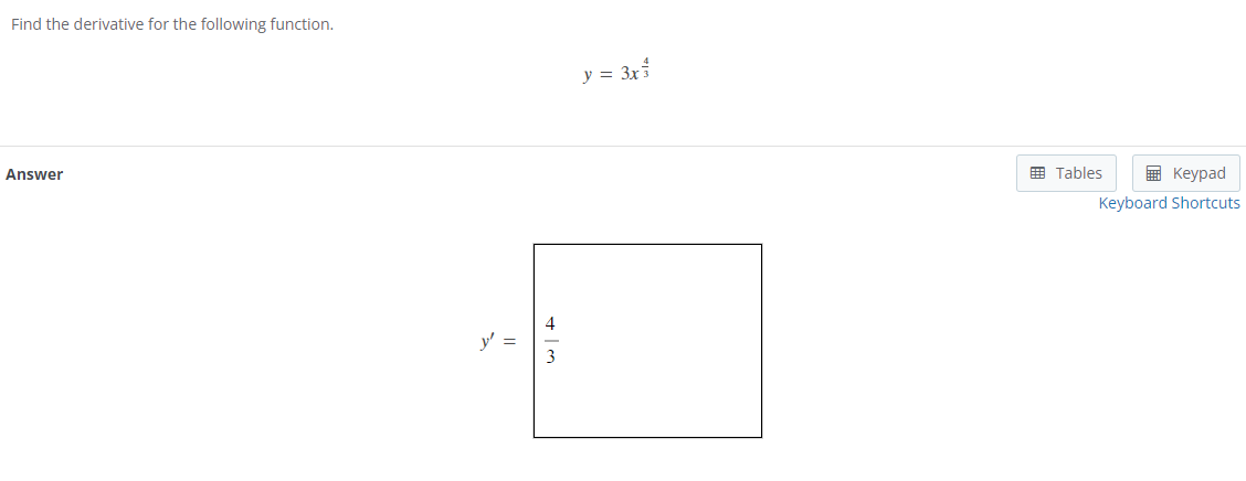 Solved Find the derivative for the following | Chegg.com