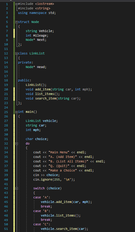 Solved (C++) Hello everyone I need help with the code below | Chegg.com