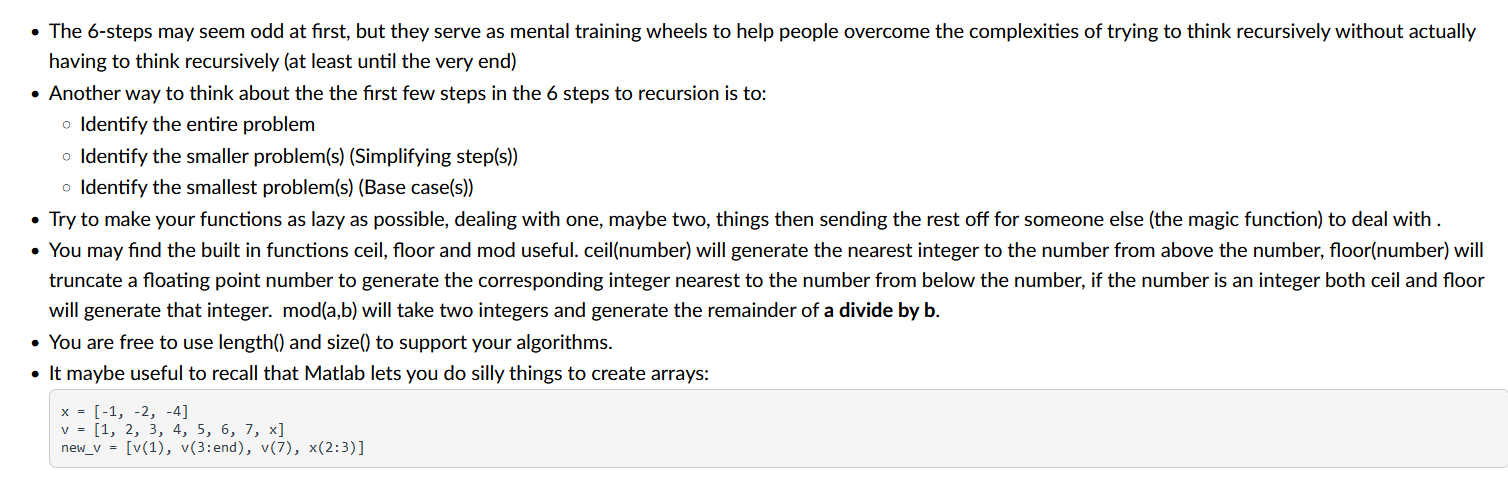 Solved This Assignment Involves Implementing 4 Recursive 7599