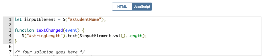 Solved Jump to level 1 Register the textChanged event | Chegg.com