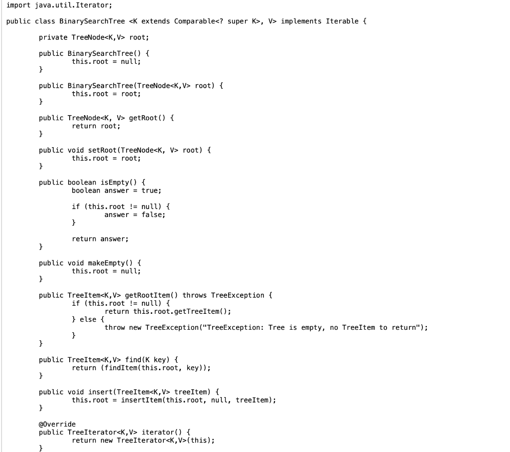 PLESAE HELP ME WITH MY HOMEWORK. THE STARTER CODES | Chegg.com