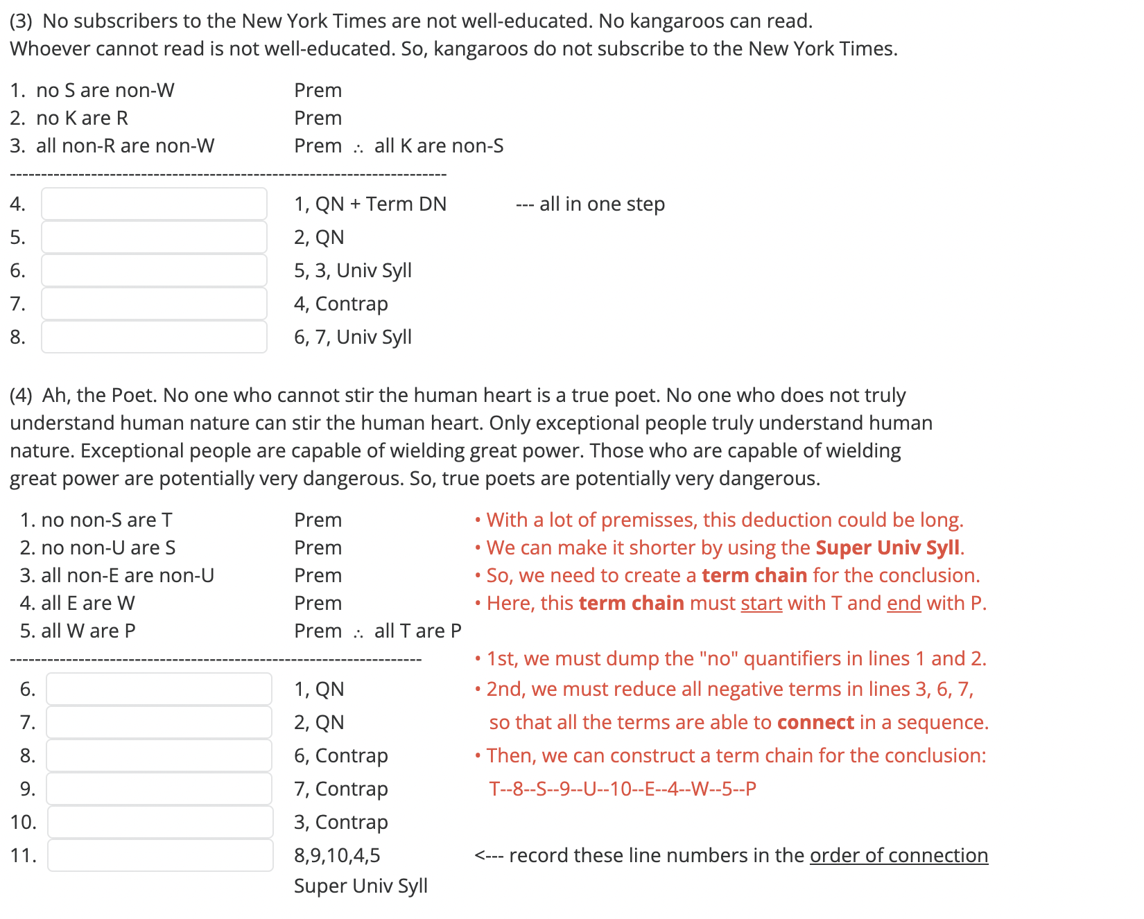 Solved (3) ﻿No subscribers to the New York Times are not | Chegg.com